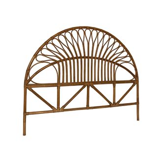 Sweeek Kopfteil aus dunklem Rattan - Malacca