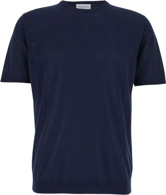 Roberto Collina Homme, Pulls, Bleu, Taille: M Cotone