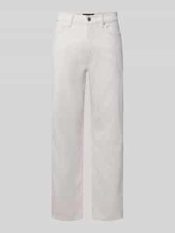 Marc O'Polo Straight Fit Jeans aus Baumwoll-Leinen-Mix