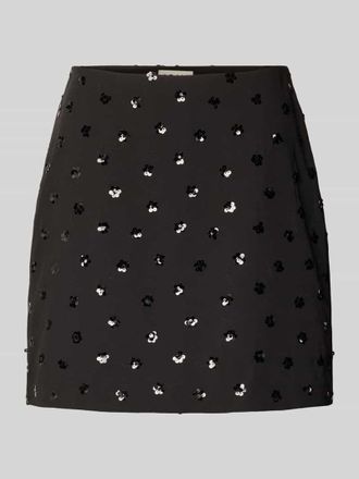 Ichi Minirock mit Pailletten Modell HARMONIA