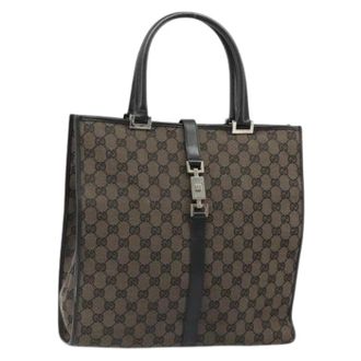 Gucci Pre-owned GG Canvas Tote Bag - - Pre-owned - Damen - Braun - ONE SIZE