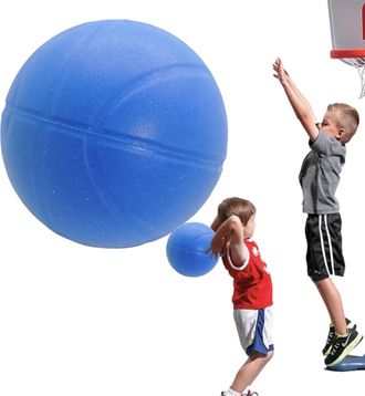 Generic Silent Basketball Dribbling Indoor,Silent Basketball Foam - Leiser Indoor-Trainingsschaumball - Leise H&uuml;pfb&auml;lle aus mit hochelastischem und unbeschich