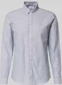 Lindbergh Relaxed Fit Freizeithemd mit Button-Down-Kragen