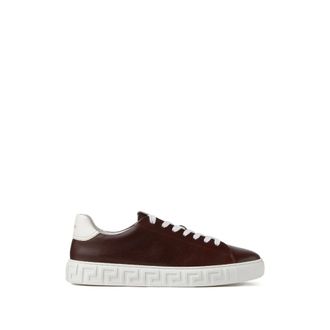 Versace Homme, Chaussures, Brun, Taille: 44 EU Greca Baskets