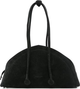 Federico Cina Tortellino Suede Tote Bag