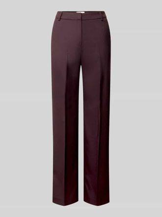 Comma Hose mit B&uuml;gelfalten und Ges&auml;&szlig;tasche