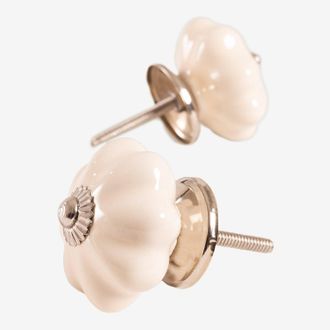 Sklum 2er Set Kn&auml;ufe aus Keramik Tova