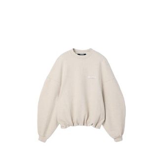 Jacquemus Le sweatshirt Ruban ample en coton