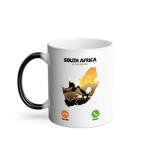 Fabulous Thermo-reaktionsfähige Tasse - South Africa Is Calling Me Landscape Nature Savannah - 325 ml