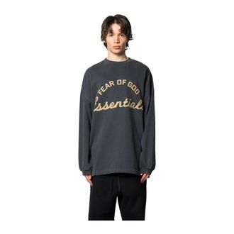 Fear of God Homme, Tops, Noir, Taille: XL Training 90s Long Sleeve Tee