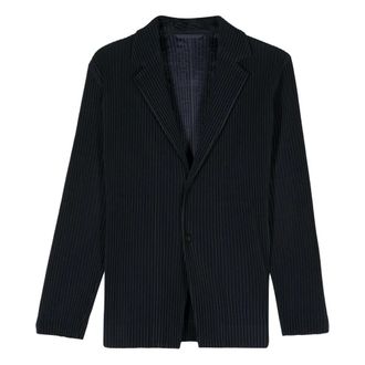 Issey Miyake Herren, Jacken, Blau, LGröße