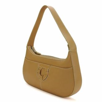 Ferragamo Pre-owned Leder Schultertasche - - Pre-owned - Damen - Braun - ONE SIZE