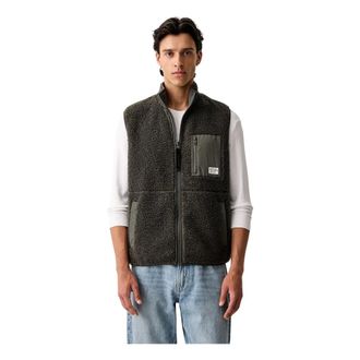Marc O'Polo Gilet en polaire - Homme - Vestes - Vert - Taille: M