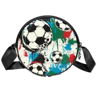 Generic Circle Petit sac &agrave; bandouli&egrave;re pour femme, sac &agrave; bandouli&egrave;re avec fermeture &eacute;clair, bretelles r&eacute;glables, style d&eacute;contract&eacute;, pour femmes et filles