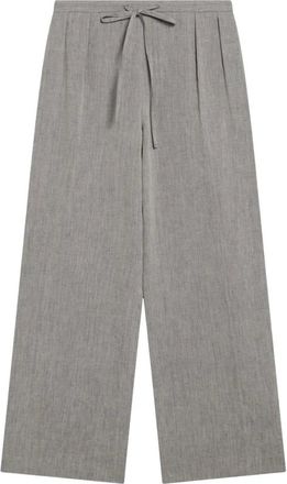 Loulou Studio Femme, Pantalons, Gris, Taille: 40 FR Pantalon Coupe Ample Clark