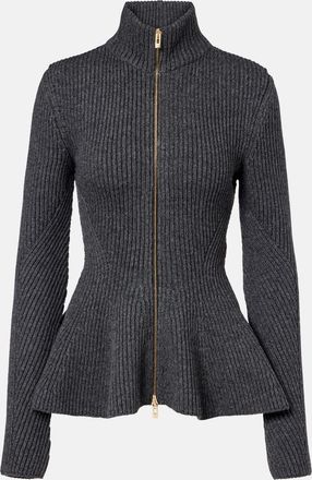 Alaia Ala&iuml;a Cardigan aus Wolle und Kaschmir