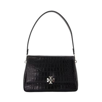Tory Burch Charlie Schultertasche - - Bags - Damen - Schwarzk - ONE SIZE