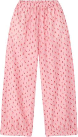 American Vintage Femme, Pantalons, Rose, Taille: 40 FR Zivow Wide Pantalons