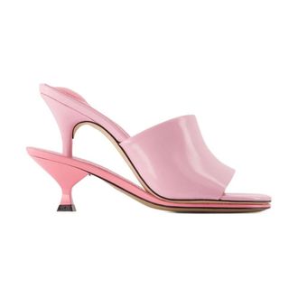 Jacquemus Femme, Chaussures, Rose, Taille: 37 EU Double Mules
