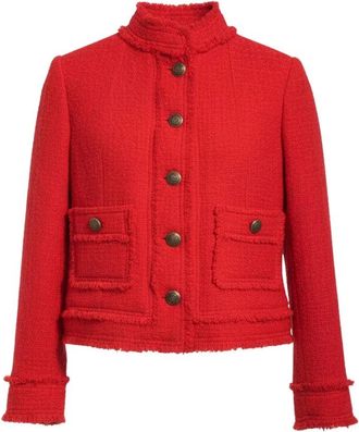 Sand Copenhagen Sand, Femme, Vestes, Rouge, Taille: 38 FR Veste Chili