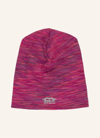 P.A.C. Multifunktionsm&uuml;tze Aus Merinowolle orange