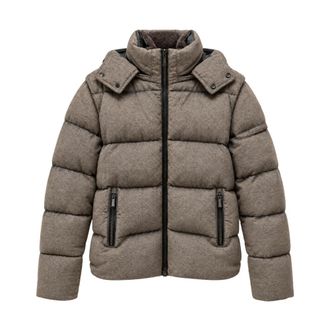 Moorer Gesteppte Jeansjacke - - Jackets - Herren - Braun - L