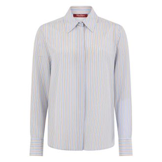 Max Mara Damen, Blusen & Hemden, Wei&szlig;, SGr&ouml;&szlig;e