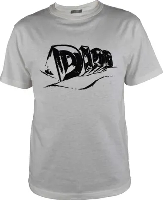 Dior Homme, Tops, Blanc, Taille: S T-shirt en jersey de coton flamm&eacute;