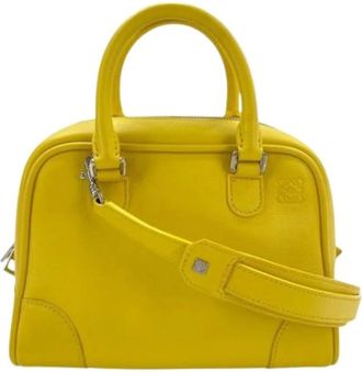 Loewe Sac &agrave; main Pre-owned - Femme - Pre-owned - Jaune - Taille: ONE Size