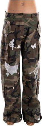 5 Progress Femme, Pantalons, Multicolore, Taille: 42 FR Wide Pantalons