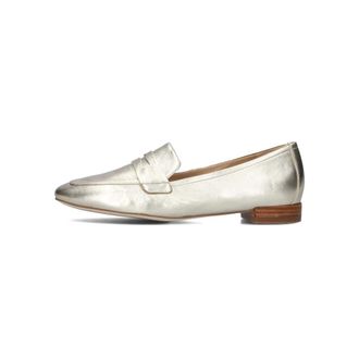 Peter Kaiser Goldene Loafers- Eleganter Stil - - Shoes - Damen - Gelb - 37 1/2 EU