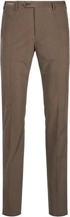 Corneliani Pantalon droit en coton et cachemire