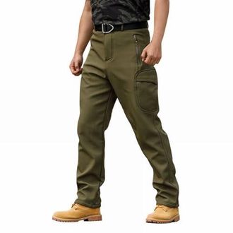 Generic Pantalon de travail stretch pour homme - Coupe droite - Pantalon de jogging - Camouflage - R&eacute;sistant &agrave; lusure - Pantalon de trekking - Pantalon foncti