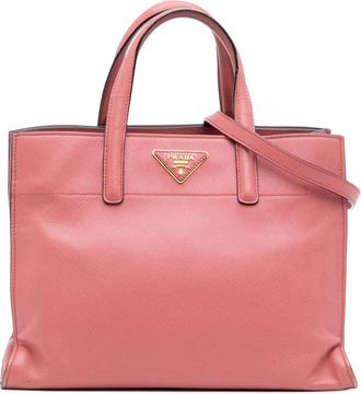 Prada Hobo Bags - Saffiano Soft Triple Pocket Tote - Gr. unisize - in Gold - f&uuml;r Damen