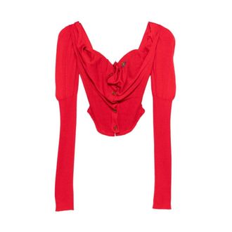 Vivienne Westwood Damen, Blusen & Hemden, Rot, SGr&ouml;&szlig;e