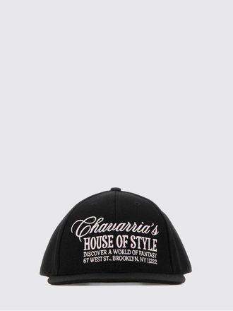 Willy Chavarria Casquette en twill avec slogan brod&eacute;
