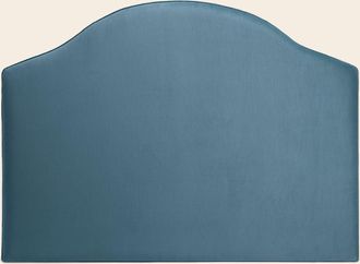 Madura T&ecirc;te De Lit Tapiss&eacute;e Cephee Dalila bleu de gris - BLEU