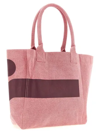 Isabel Marant Womens Yenky Tote Pink Cotton