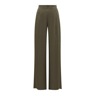 Max Mara Msecono Pantalone - - Trousers - Damen - Gr&uuml;n - L