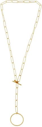 Dansk Copenhagen Tempeste In:store T-bar Paperclip Halskette - - Accessories - Damen - Gelb - ONE SIZE