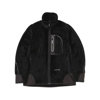And Wander High Loft Fleece Jacke - - Jackets - Herren - Schwarzk - L