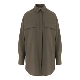 Ql2 Quelledue Shirts - - Blouses & Shirts - Damen - Gr&uuml;n - M