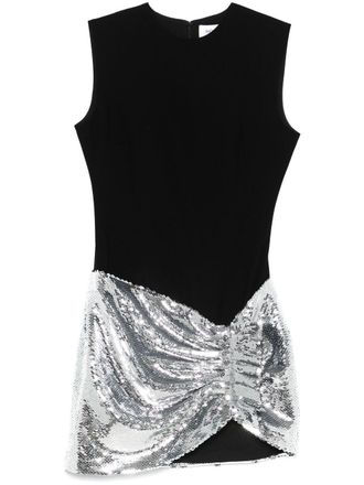 M&ocirc;not robe Mia &agrave; coupe courte - Noir
