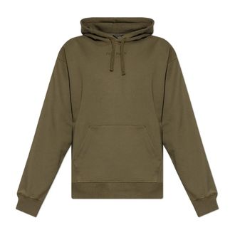 Balmain Kapuzenpullover mit Kordelzug - - Sweatshirts & Hoodies - Herren - Gr&uuml;n - XL