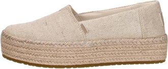 Toms Toms, Femme, Chaussures, Jaune, Taille: 37 EU Espadrille Plateforme Valencia