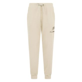 Plein Sport Ribbed Joggers Scratch - - Sport - Damen - Beige - XL