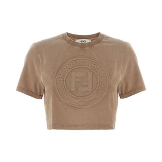 Fendi Damen, Oberteile, Braun, XSGr&ouml;&szlig;e