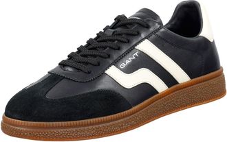 GANT 31631012/G00 Schnürhalbschuh Leder Herren in schwarz-Kombi - Gr. 46