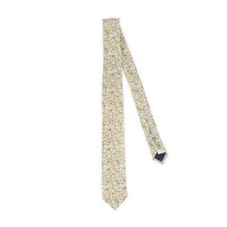 Au Printemps Paris Cravate imprim&eacute;e en soie