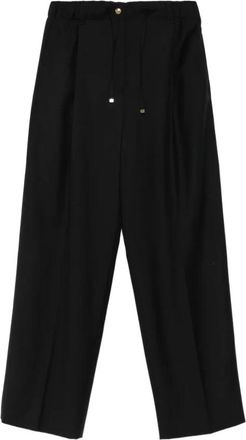 Moncler Femme, Pantalons, Noir, Taille: 38 FR Drawstring Pantalons